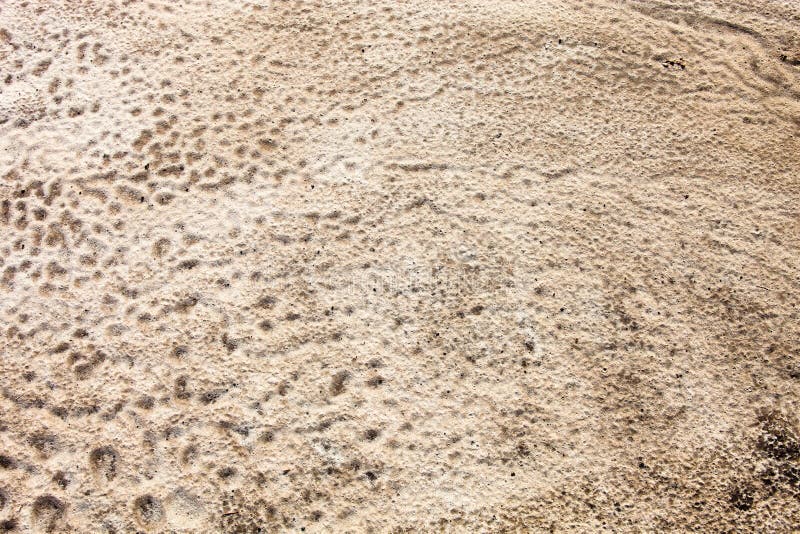 Sand Surface after the Rain Stock Image - Image of area, nature: 82257039