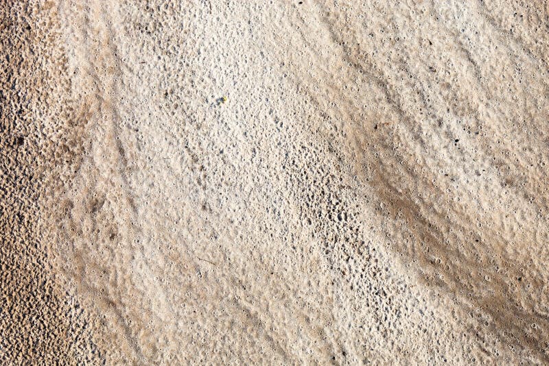 Sand Surface after the Rain Stock Photo - Image of coarse, ground: 45379396