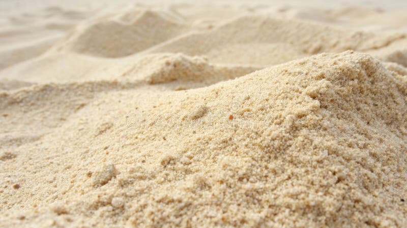 Sand Surface Texture Fine Beige Grains Stock Image - Image of earth ...