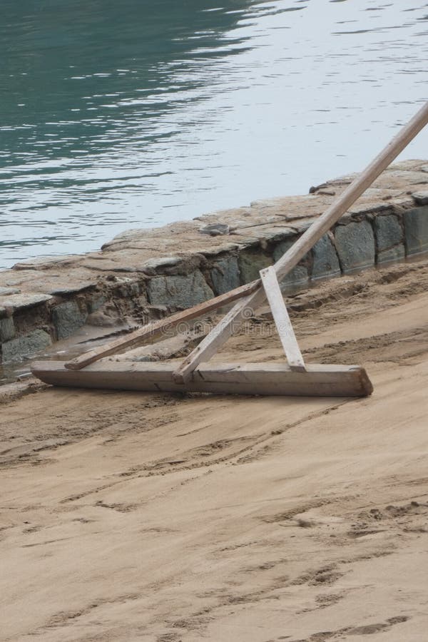 Sand Sweeper stock image. Image of america, pichidangui - 363686597