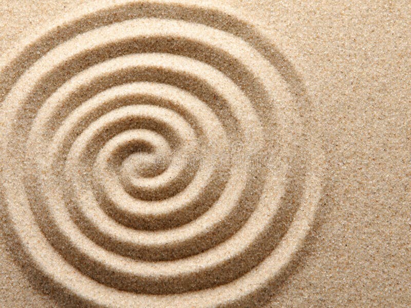 Sand Swirl stock illustration. Illustration of minimalist - 365269173