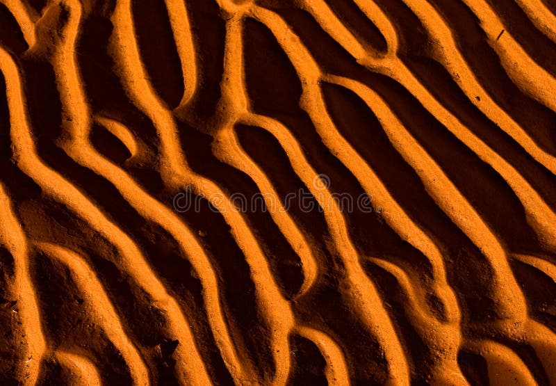 Dubai, Sanddune in the Desert Stock Photo - Image of asian, horizontal ...