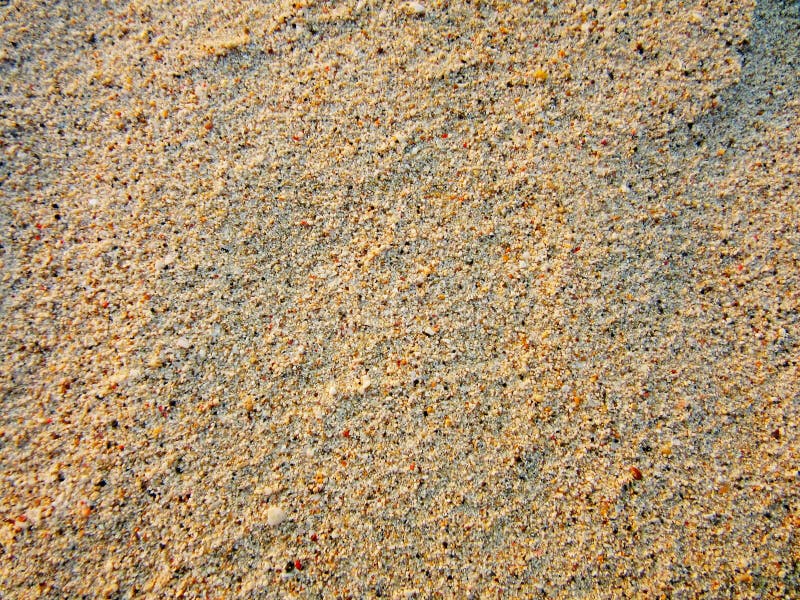 Sand Texture Background. with the Morning or Sunset Light Stock Image ...