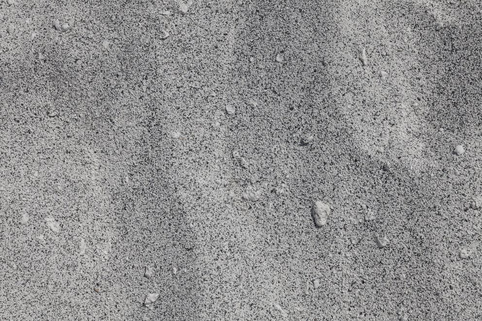 Sand Texture. Black and White Sand. Background from Fine Sand Stock ...