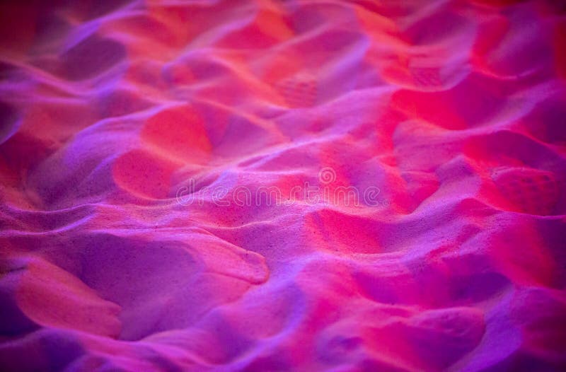 Sand Texture. Pink Sand. Background from Fine Pink Stock Image - Image ...