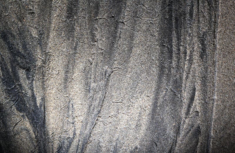 Sand Texture from Receiding Water on a Tropical Beach Stock Photo ...