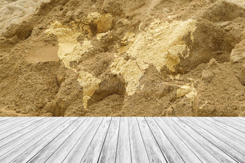 Sand Texture Surface World Map Stock Photos - Free & Royalty-Free Stock ...