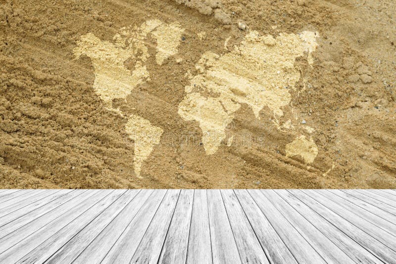 Sand Texture Surface World Map Stock Photos - Free & Royalty-Free Stock ...
