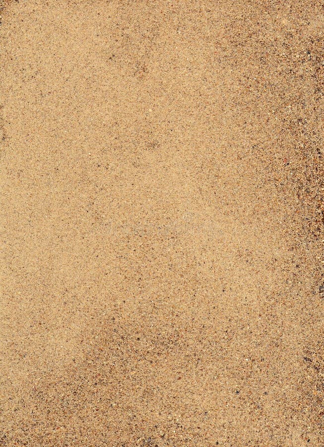 Sand Texture Top View with Copy Space. Vertical Orientation Stock Image ...