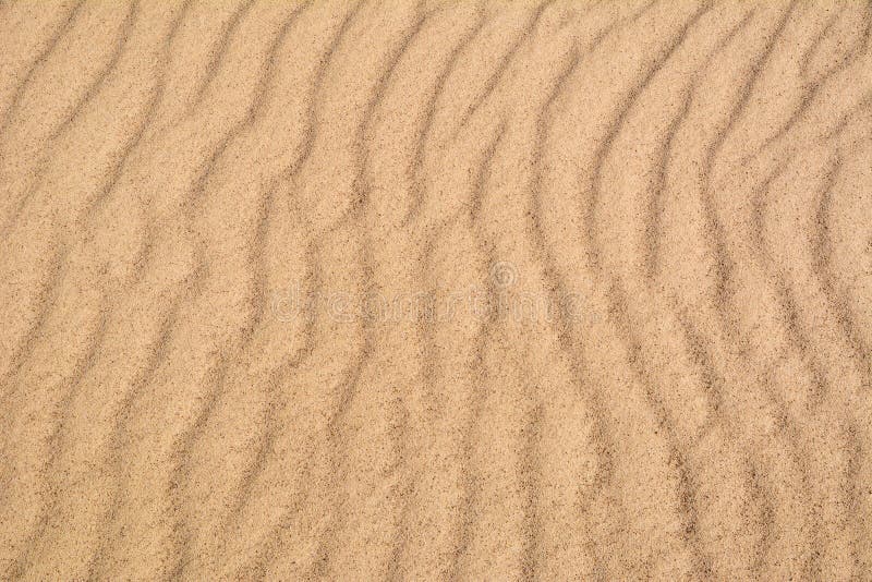 Sand Texture with Waves. Yellow Sand Stock Photo - Image of design ...