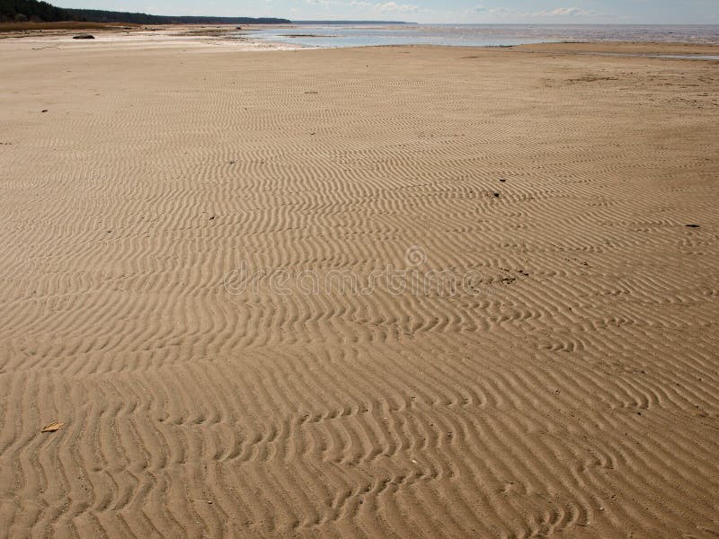 Sand Texture of Wind, Water and Sand Stock Image - Image of water ...