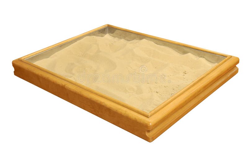 Children´s sand pit stock image. Image of sandbox, activity - 14493935