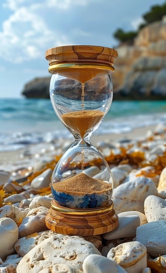 112 Hourglass Sand Timer Beach Sunrise Stock Photos - Free & Royalty ...