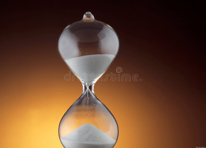 Sand timer stock image. Image of rush, deadline, passing - 40521983