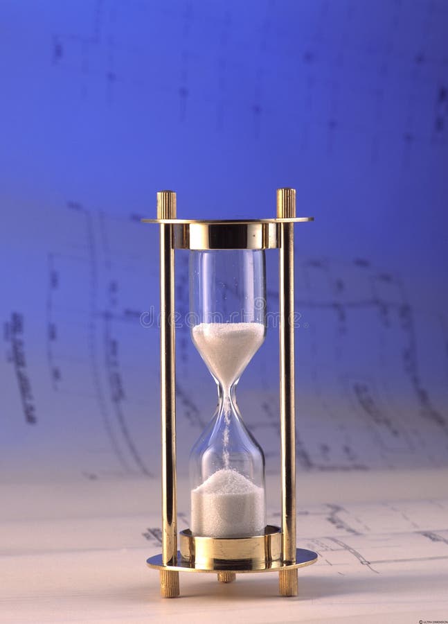 Sand timer stock image. Image of sand, hurry, indoor - 40855009