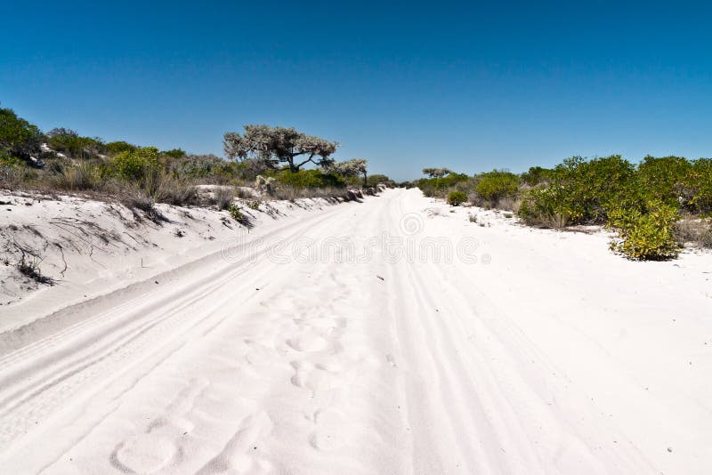 Sand Track Adventure 01 stock image. Image of background - 688403