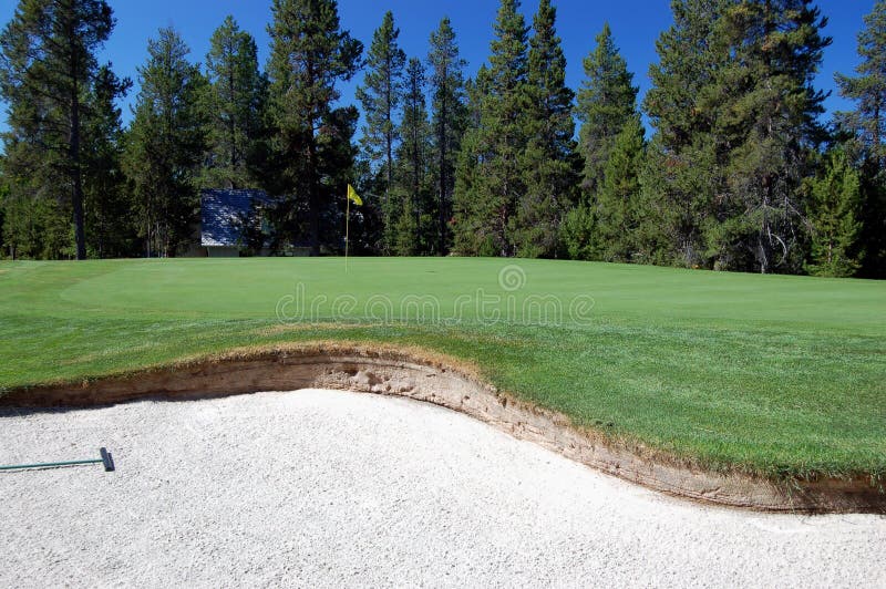 Sand trap stock image. Image of recreation, activity, tournament - 2996899