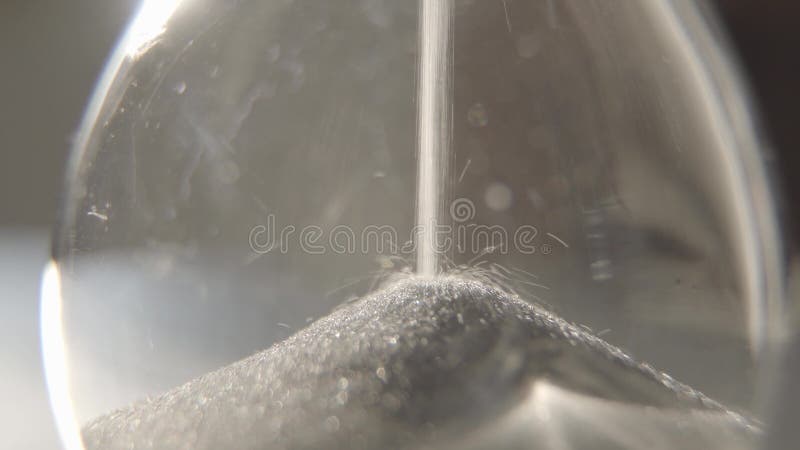 A Trickle of Sand Falling from the Top Stock Footage - Video of pour ...