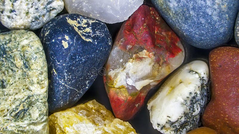 Black Sand Under Microscope