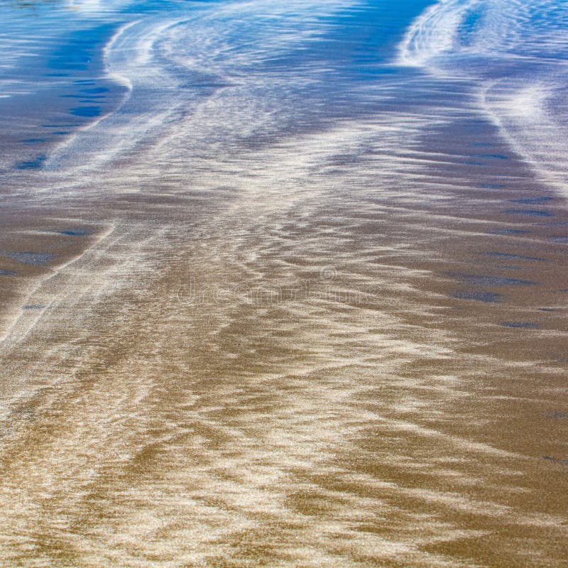 Sand under the sea water stock image. Image of seascape - 264499489