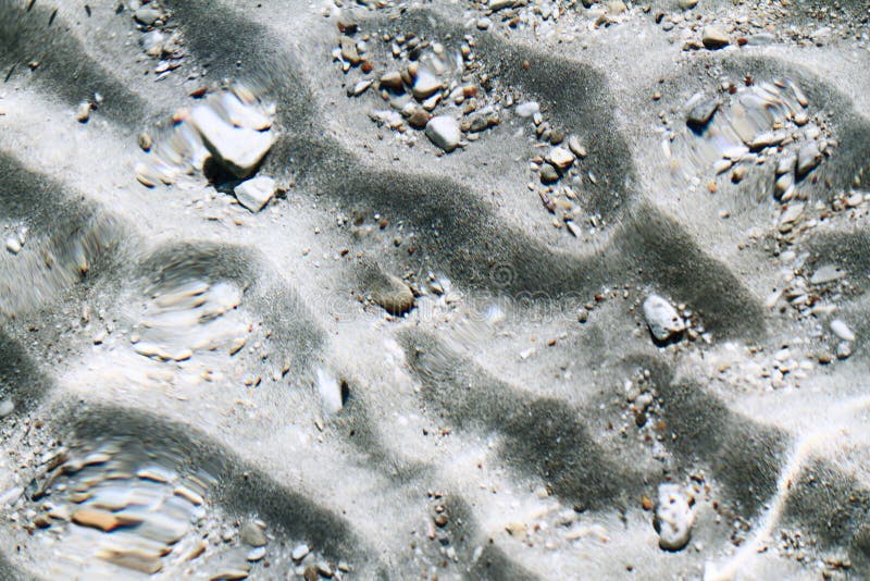 Sand under water stock image. Image of sunlight, croatia - 25117947
