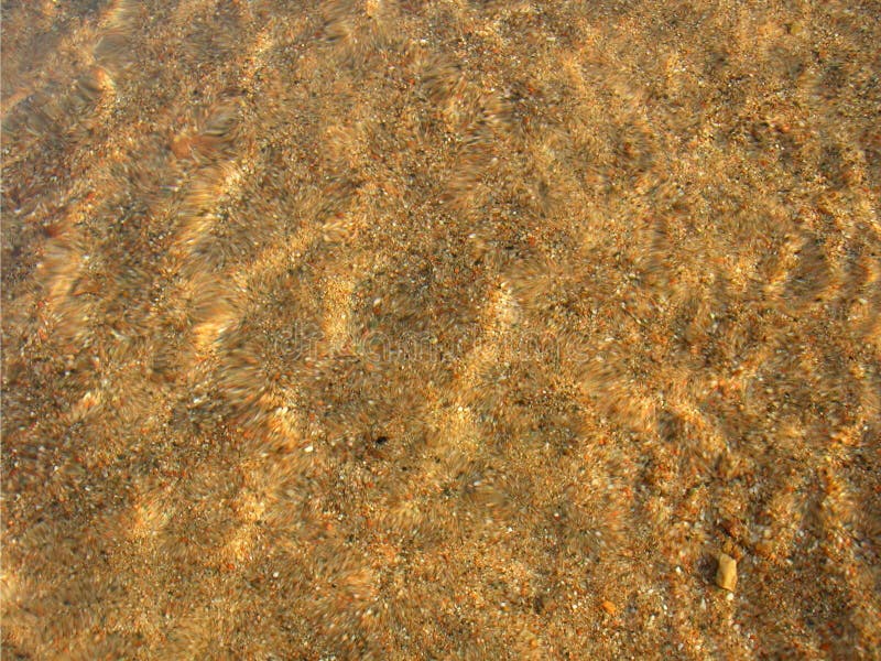 Sand Under Water Picture. Image: 4582355