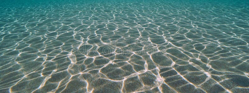 Sand Underwater with Natural Light Sandy Ocean Floor Stock Image ...