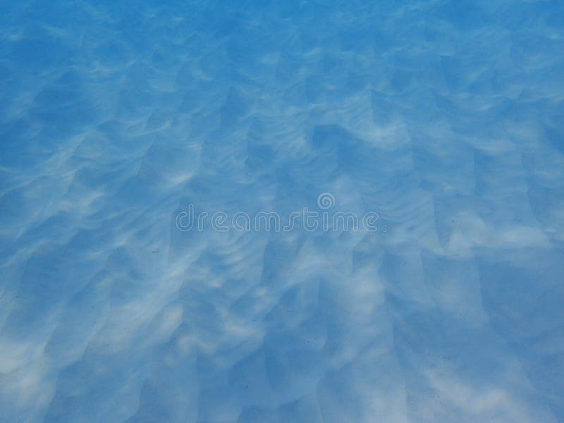 Sand Underwater that the Waves Have Formed a Pattern that is Unique ...