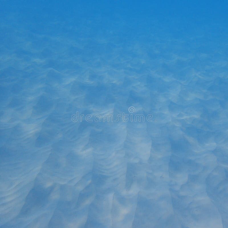 Sand Underwater that the Waves Have Formed a Pattern that is Unique ...