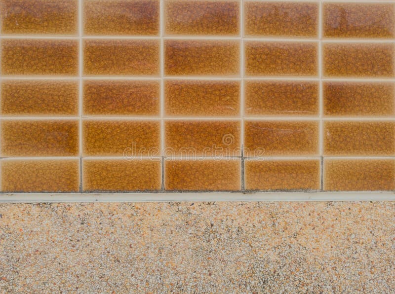 Sand and Wall Tiles for Design with Copy Space for Text Stock Image ...