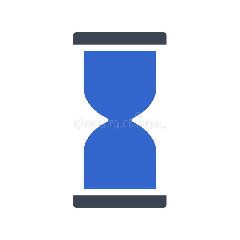 Sand watch icon stock vector. Illustration of timer - 174827167