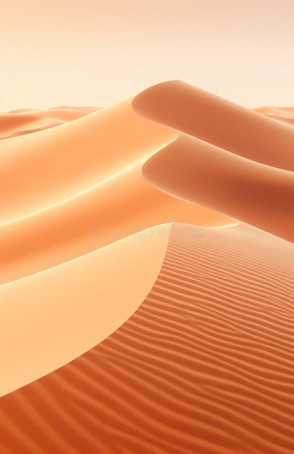 Sand Wave is Blown from One Spot in the Dunes of Namibia Sand Stock ...
