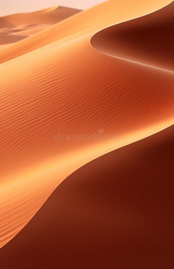 Sand Wave is Blown from One Spot in the Dunes of Namibia Sand Stock ...