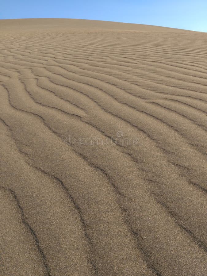 Sand Wave Pattern - Natural Background Stock Photo - Image of brown ...