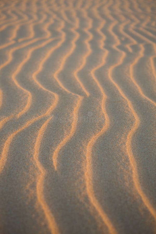 Sand Wave Texture in Desert of Colombia Stock Photo - Image of sunny ...