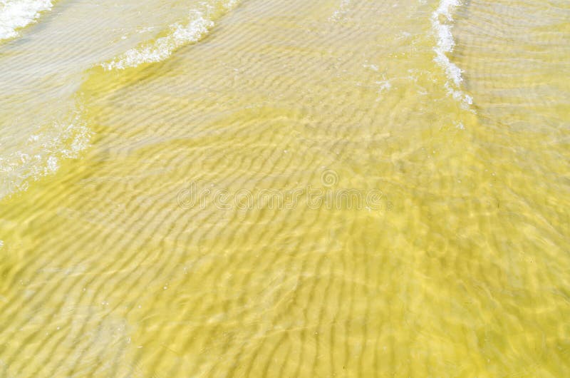 Sand wave under water stock photo. Image of beach, aqua - 61484460