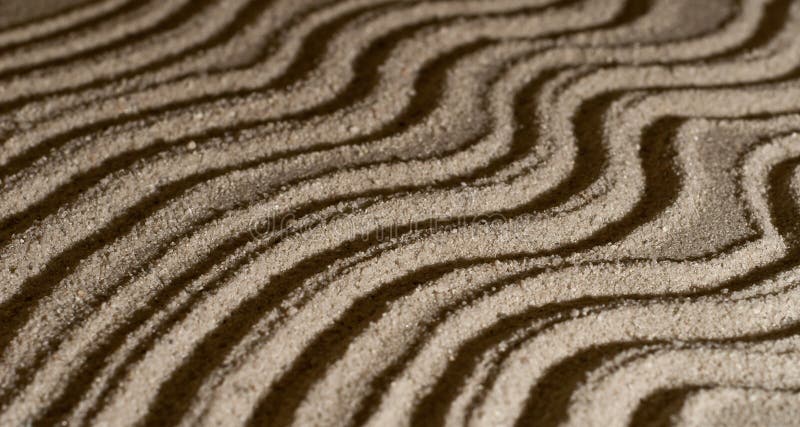 Simple Spiritual Patterns in a Japanese Zen Garden with Concentric ...