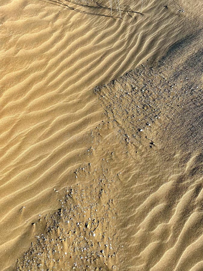 Sand Waves. from the Series Nature As it is Stock Image - Image of ...