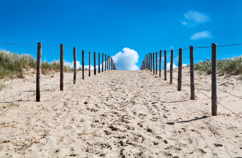 Sand way to the heaven stock photo. Image of outdoors - 25307244
