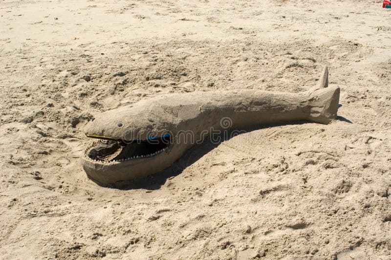 Sand Whale stock photo. Image of resort, whale, sand, sculpture - 16964