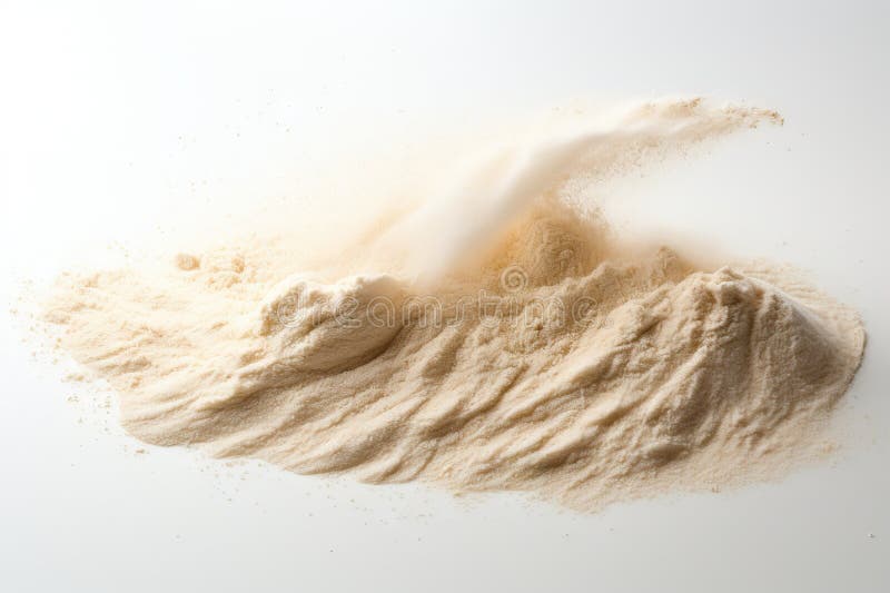 Sand on White Background ,stop Motion,sand Explode Stock Photo - Image ...