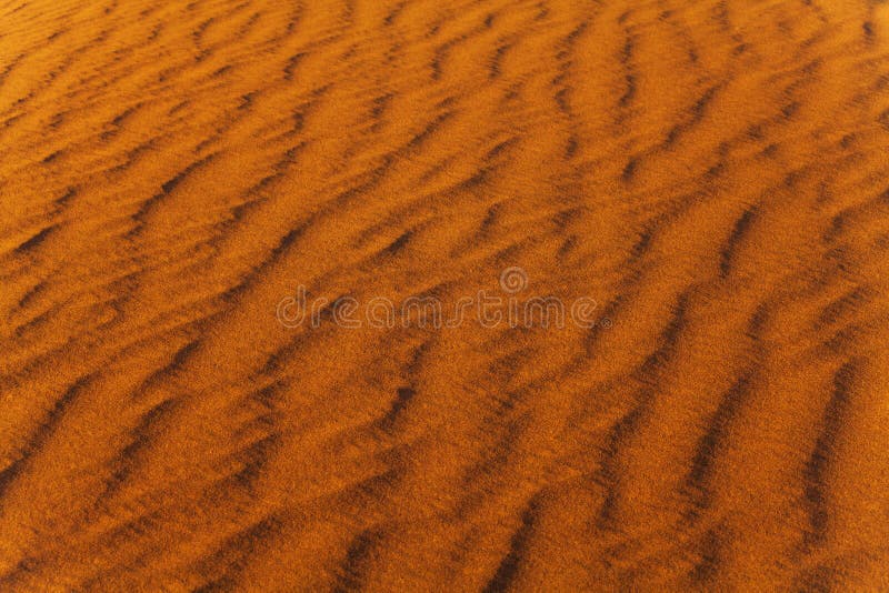 Sand Wind Wave Pattern in the Desert Stock Image - Image of ripple ...