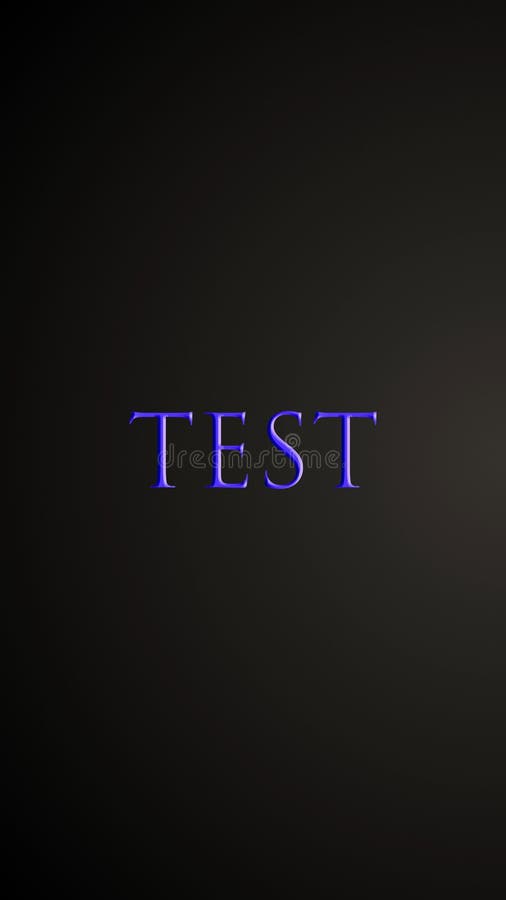 Sand Wipe TEST Text Animation on Black Background Vertical 4K Stock ...
