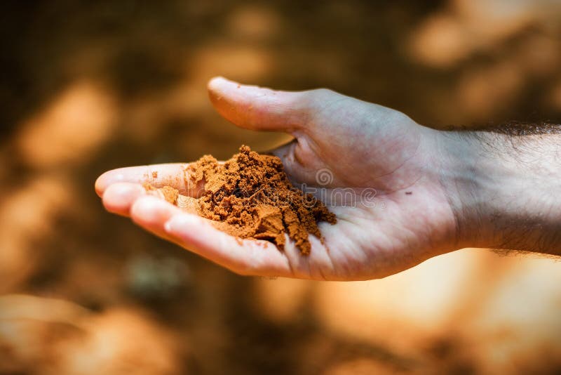 Sand in your hand stock photo. Image of sunlight, holding - 108402312