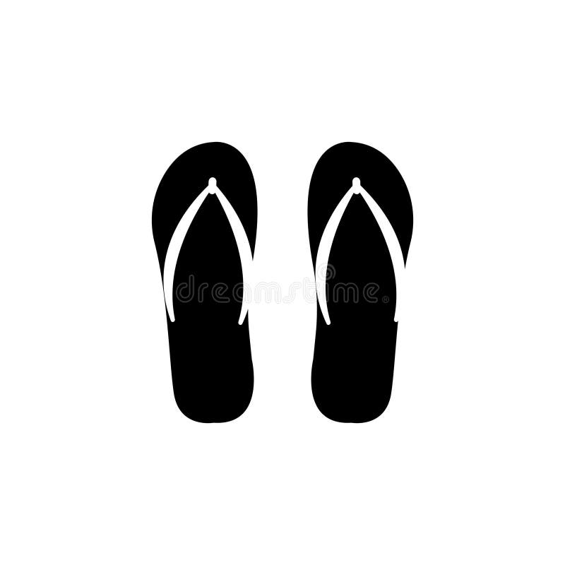 Sandal icon vector stock vector. Illustration of stylish - 289982581