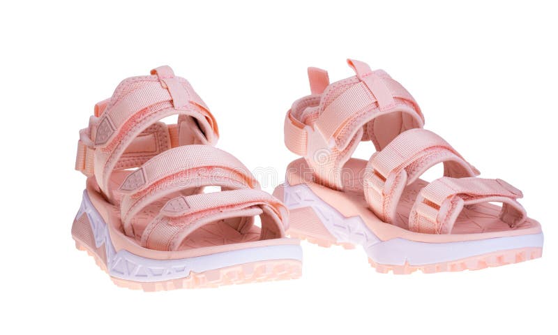 Outdoor Shoes Sandals Isolated Stock Image - Image of wear, accessory ...