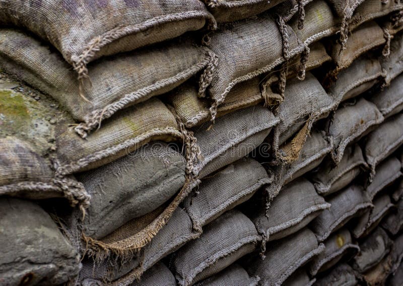 Sandbag wall stock image. Image of stucco, home, wall - 20104013
