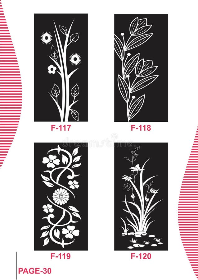 Sandblast Stencil Design Cdr X6 Stock Vector - Illustration of ...