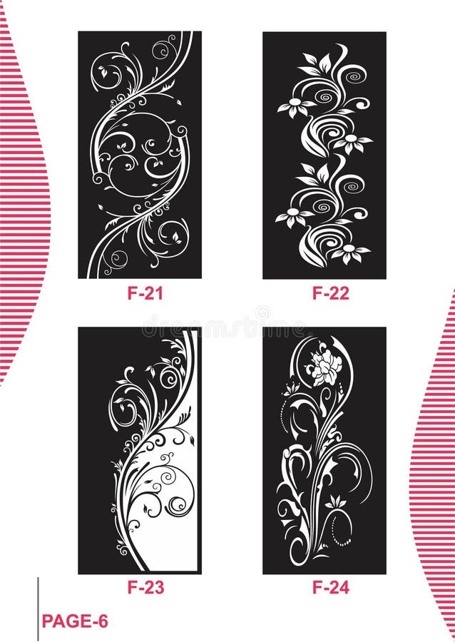 Sandblast Stencil Design Cdr X6 Stock Vector - Illustration of stencil ...