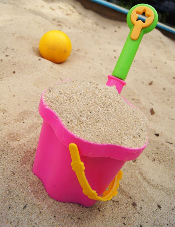 A sandbox stock image. Image of bucket, garden, playing - 22169227